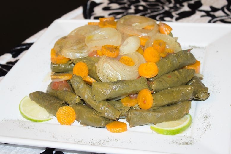 Charuto de folha de uva (kg) - Ghada - Comida Árabe