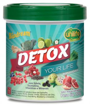 Detox Unilife - Terra Viva Produtos Naturais Sem Glúten, Sem Lactose e ...