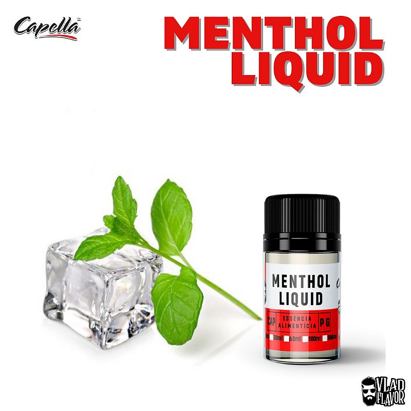 Aroma de Menthol Liquid | CAP - AROMAS ALIMENTÍCIOS IMPORTADOS