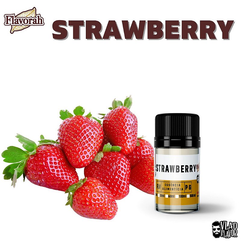 Aroma de Strawberry | FLV - AROMAS ALIMENTÍCIOS IMPORTADOS
