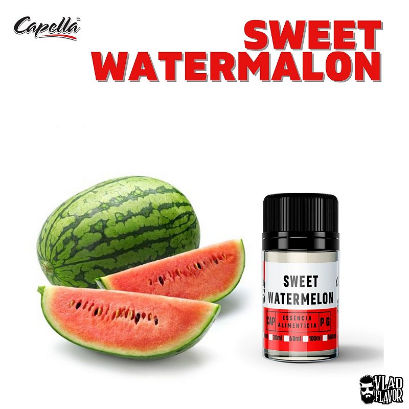 Sweet Watermelon 10ml | CAP - AROMAS ALIMENTÍCIOS IMPORTADOS