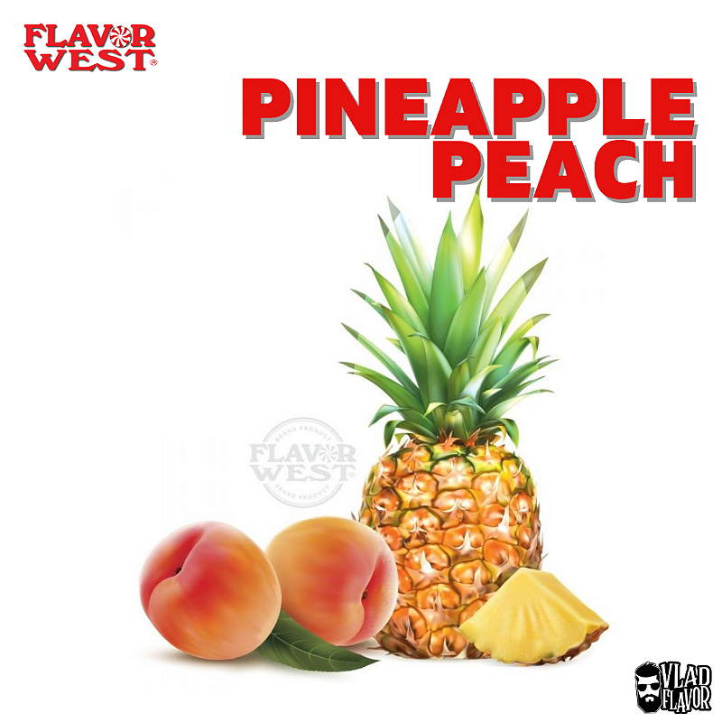 Aroma de Pineapple Peach 10ML | FW - AROMAS ALIMENTÍCIOS IMPORTADOS