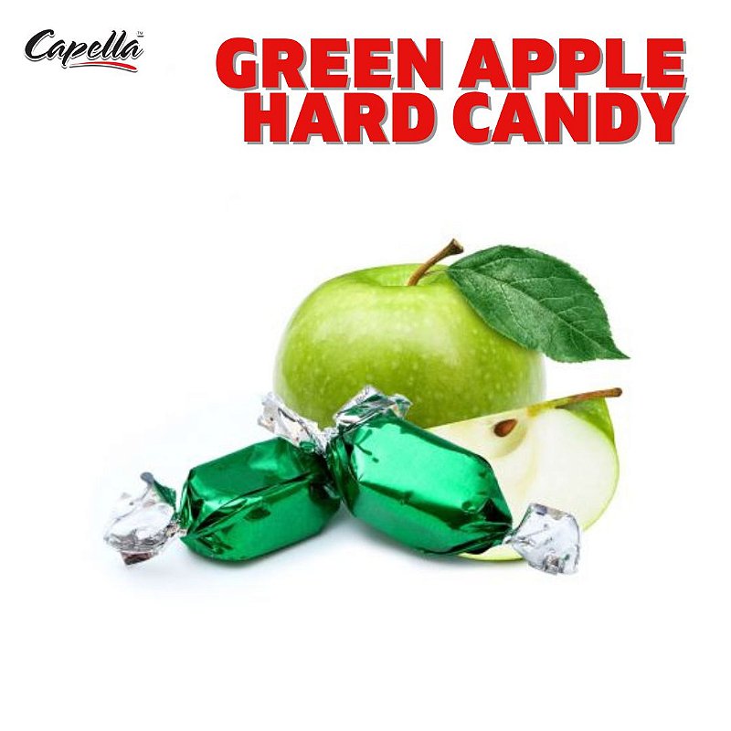 Aroma de Green Apple Hard Candy 10ml | CAP - AROMAS ALIMENTÍCIOS IMPORTADOS