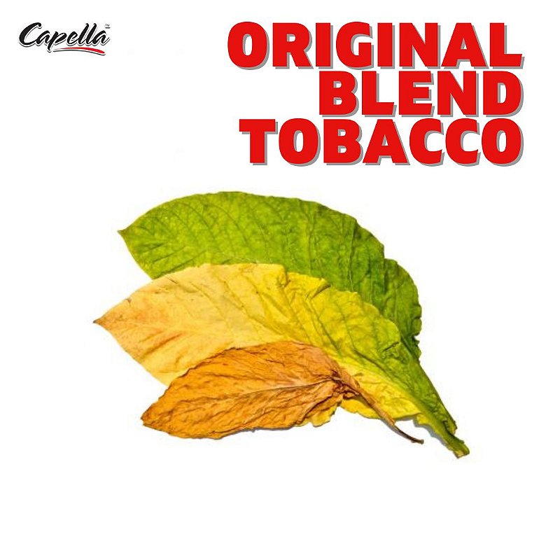 Original Blend Tobacco 10ml | CAP - AROMAS ALIMENTÍCIOS IMPORTADOS