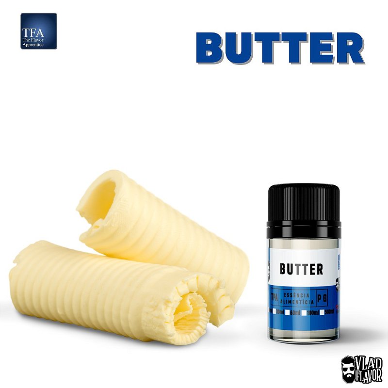 Aroma de Butter 10ml | TPA - AROMAS ALIMENTÍCIOS IMPORTADOS
