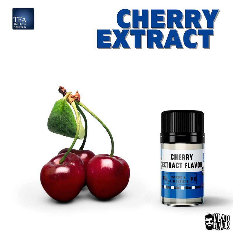 Cherry Extract 10ml | TPA - AROMAS ALIMENTÍCIOS IMPORTADOS
