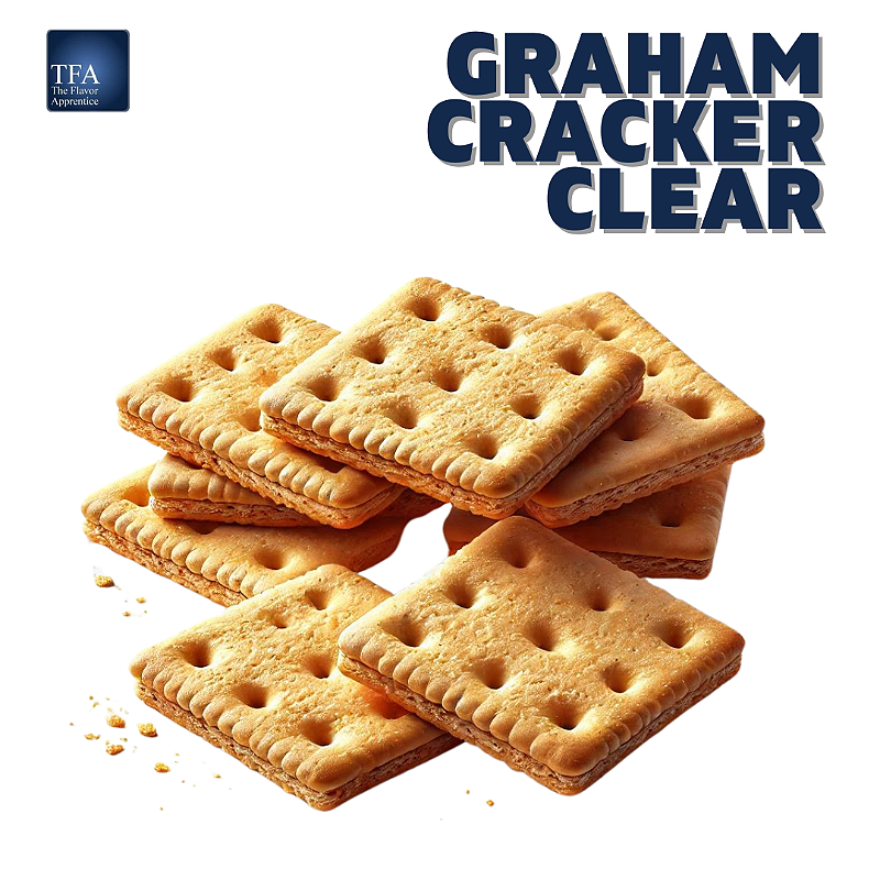 Graham Cracker Clear 10ml | TPA - AROMAS ALIMENTÍCIOS IMPORTADOS