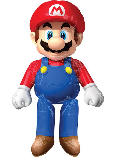 Balão Metalizado Foil Super Mario Bros 3D 152cm 60 Polegadas - Ref ...