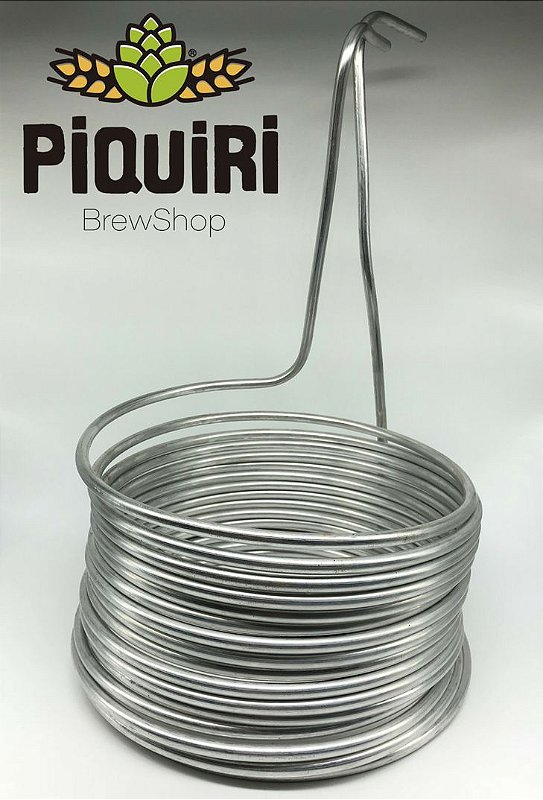 Chiller de Alumínio - 15 metros - Piquiri Brewshop - Loja De Lúpulos, Extrato De Malte e Mais ...