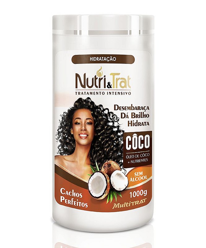 Hidratação Nutritrat Coco 1 Kg - Multitrat Cosméticos