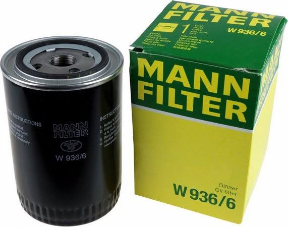 Filtro De Oleo Mann W936/6 - Un - Vivemos Moto