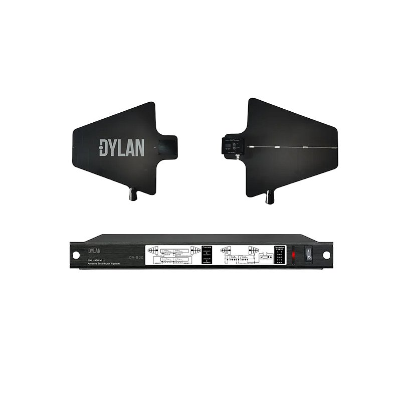 Sistema Distribuidor de Recepção de Antenas Dylan DA-800 - Prosound ...