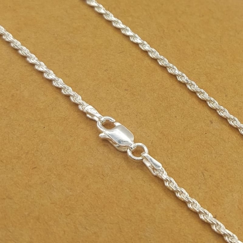 Corrente Prata 925 Italiana Ponto baiano 45cm x 1,8mm - Prata de Bali ...