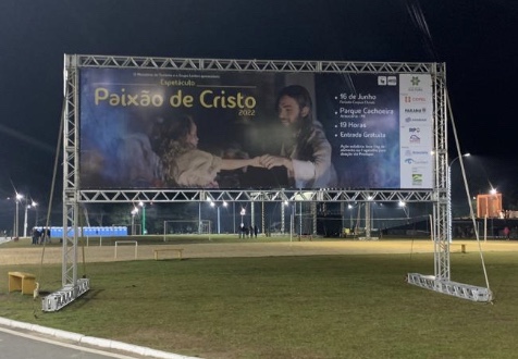 Lona para Backdrop - Grafica Curitiba 41 3203-5019