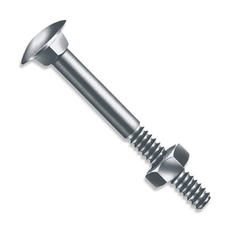 Parafuso Frances 1/2 x 2.1/2" WW c/ Porca JOMARCA 05465/26386 50 Peças ...