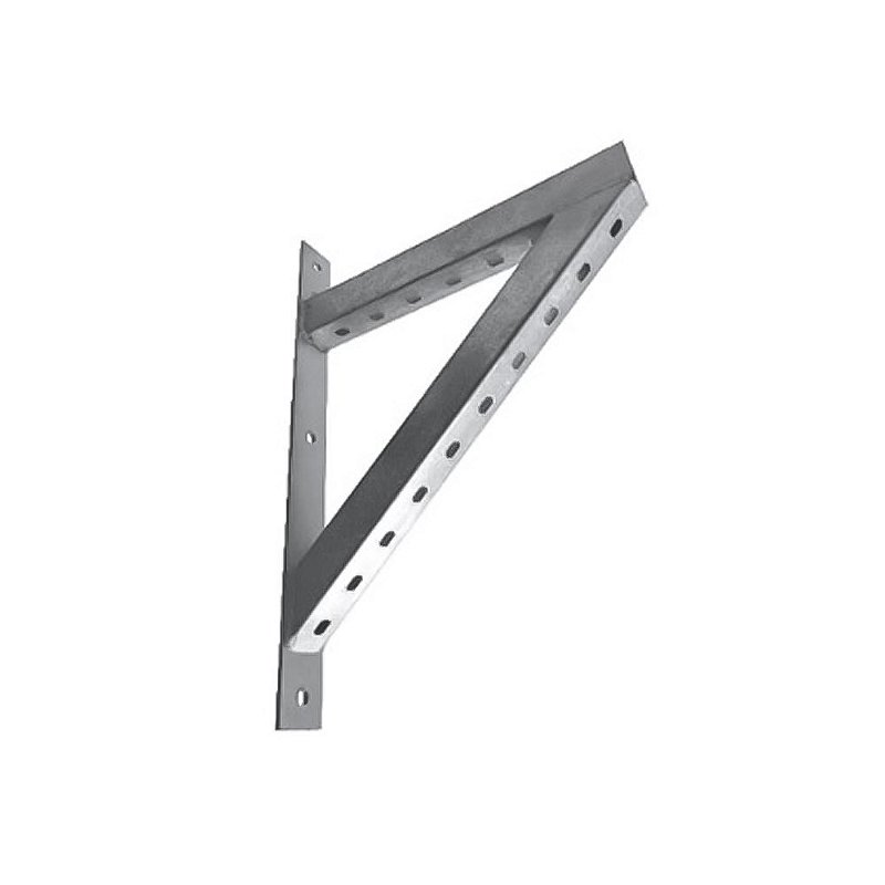Mão Francesa Reforçada 100MM PERFIL LIDER 2480100PZ 1PÇ - zigferramentas