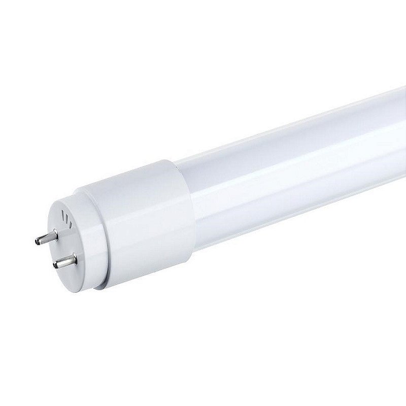 Lâmpada Led Tubular T8 18W 6500K VIDRO ECOLUME 684 - zigferramentas