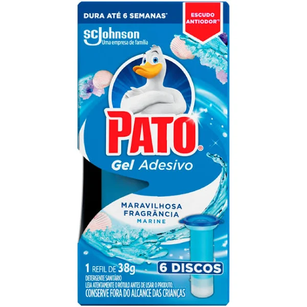 Gel Adesivo Pato Marine Refil c/ 6 Aplicações Un. - SM Embalagens ...