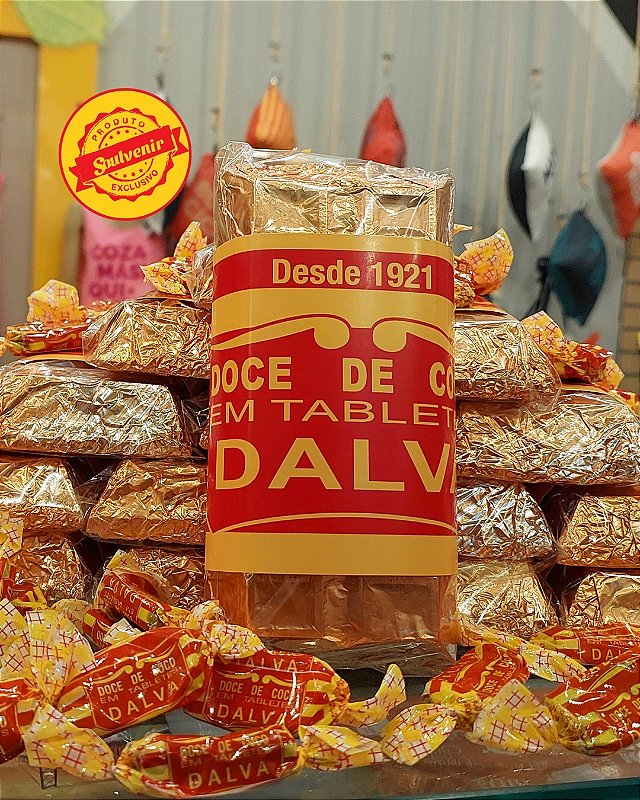 Barra de Chocolate Recheada de Bala Dalva - Soulvenir - É original? É ...