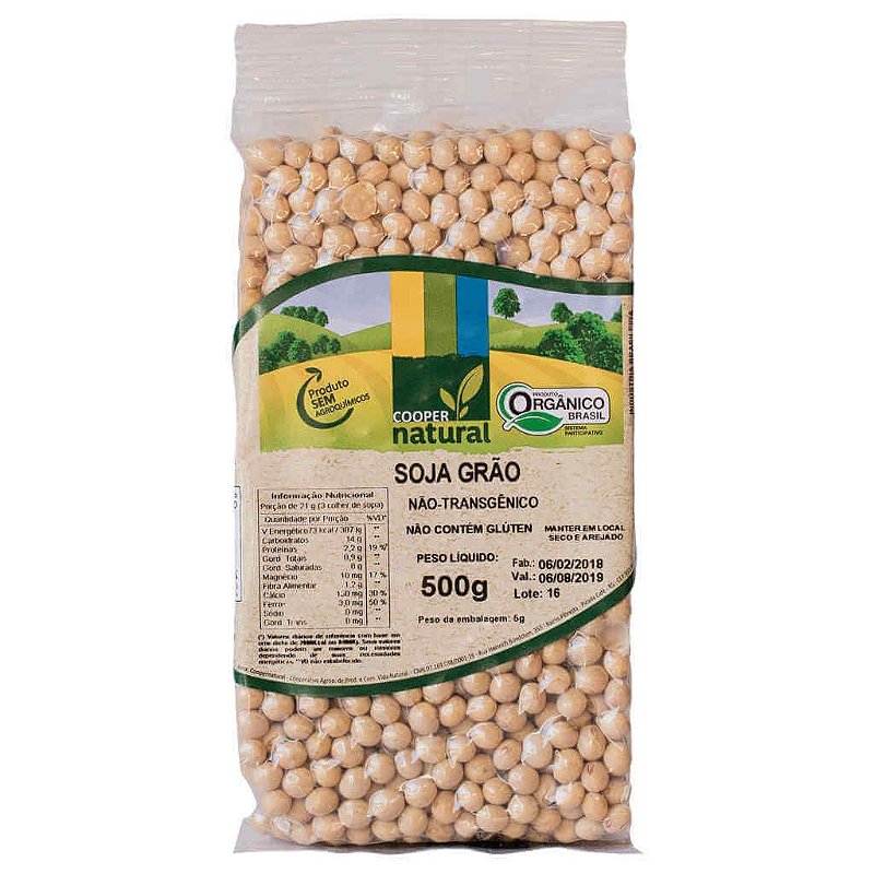 Óleo de Soja Orgânico Coopernatural 500ml - Raiz Nativa | Loja de ...