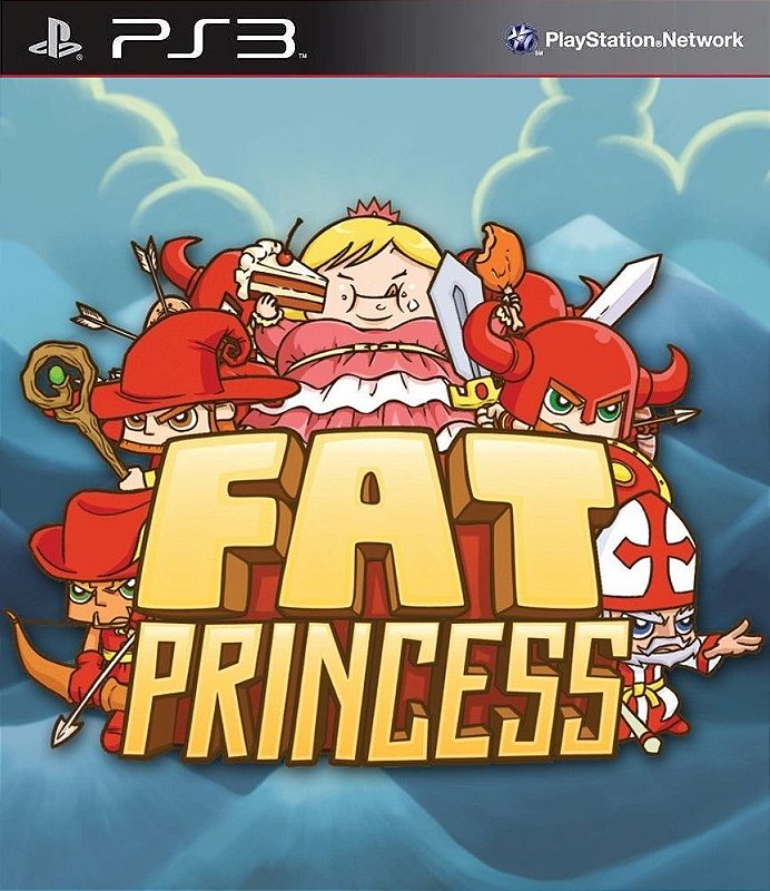 Fat Princess Midia Digital Ps3 - WR Games Os melhores jogos estão aqui!!!!