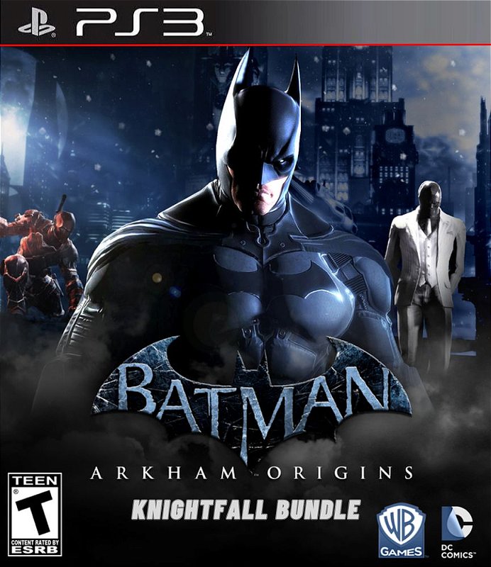 Batman Arkham Origins Knightfall Bundle Midia Digital Ps3 - WR Games Os ...