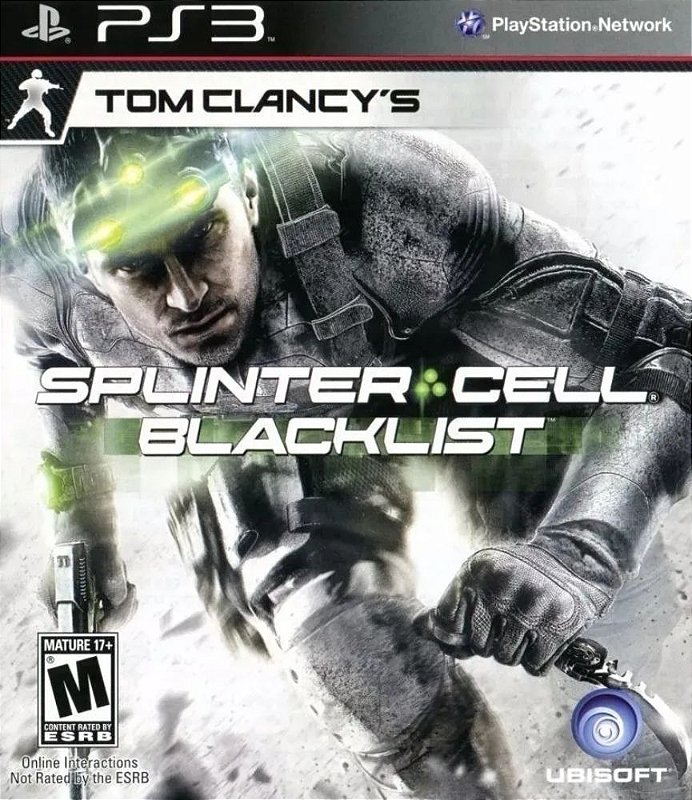 Tom Clancy’s Splinter Cell Blacklist Ps3 Psn Midia Digtial - WR Games ...