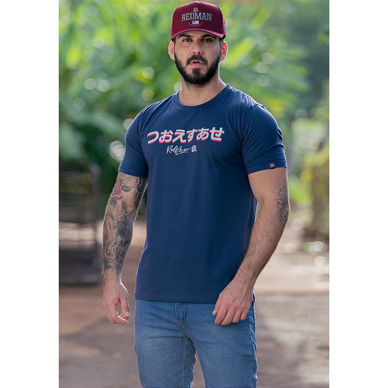 Camiseta Redman - RED 1009 - Red Man Brand