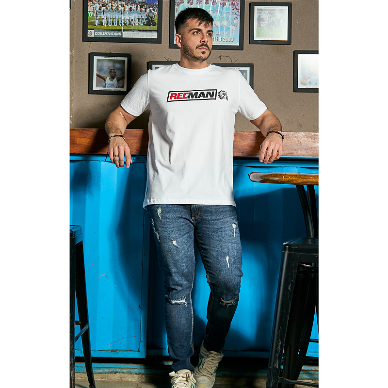 Camiseta Redman - RED 1026 - Red Man Brand