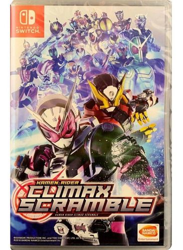 Kamen Rider Climax Scramble Nintendo Switch Midia Fisica - Gestalt Games
