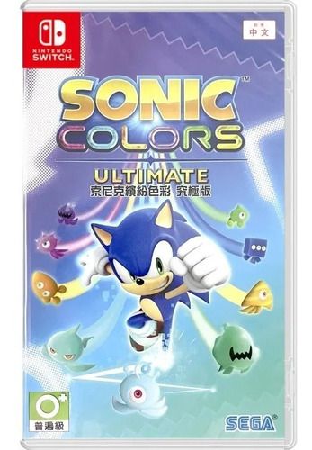 Sonic Colors Ultimate Nintendo Switch (versão Asia) - Gestalt Games
