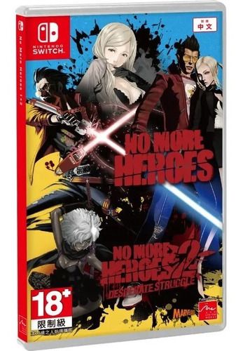 No More Heroes 1 E 2 Nintendo Switch - Gestalt Games No More Heroes 1 E 2 Nintendo Switch - Gestalt Games
