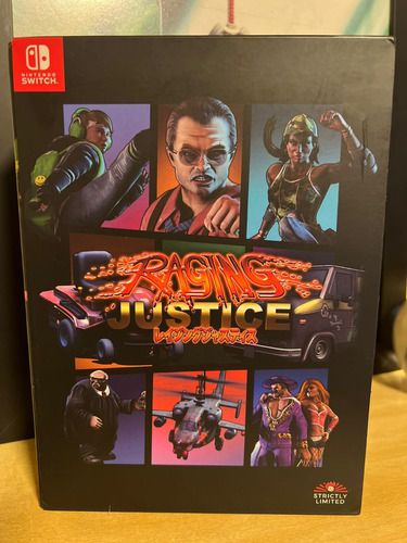 Raging Justice Limited Edition Switch (seminovo) - Gestalt Games
