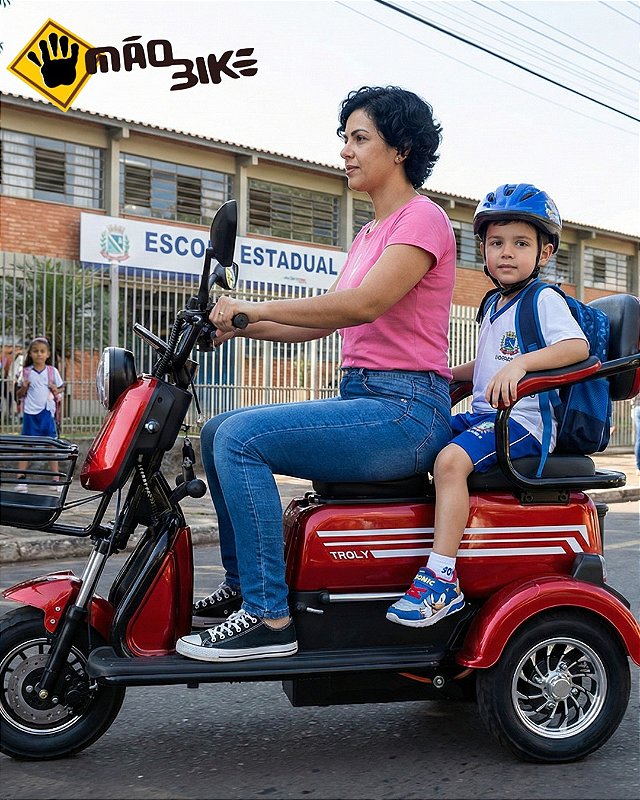 Triciclo Lupy 1000W (Autopropelido) - Veloster - Mão Bikes Ribeirão ...