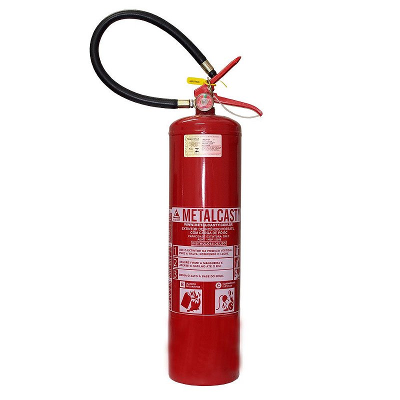 Extintor Pó PQS 6KG BC - EXPRESSO EXTINTORES