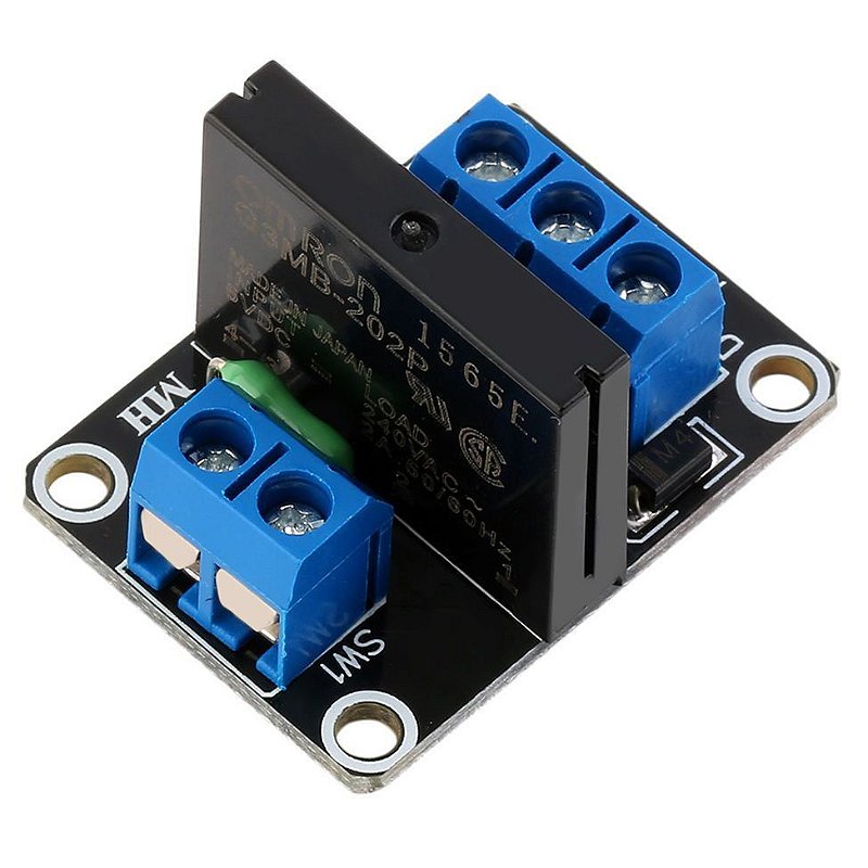 Módulo Relé Estado Sólido 1 Canal 5v Byteflop A Loja De Arduino Em João Pessoa E Campina Grande 