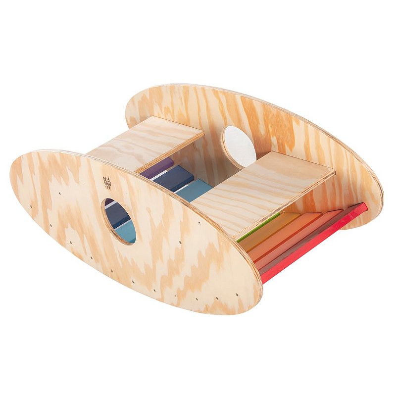 Barco de Equilíbrio Tradicional - BêBrinquê - Brinquedos de Madeira