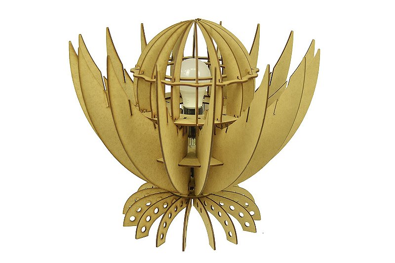 Luminária Flor de Lotus - LUZ DE CENA