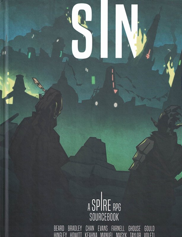 Spire: The City Must Fall - Sin Sourcebook - Giant Heroes Games