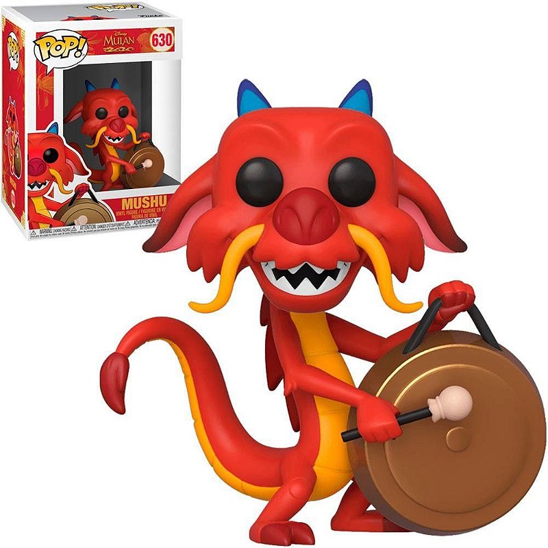 Mushu 630 Pop Funko Mulan Disney - TS Toys