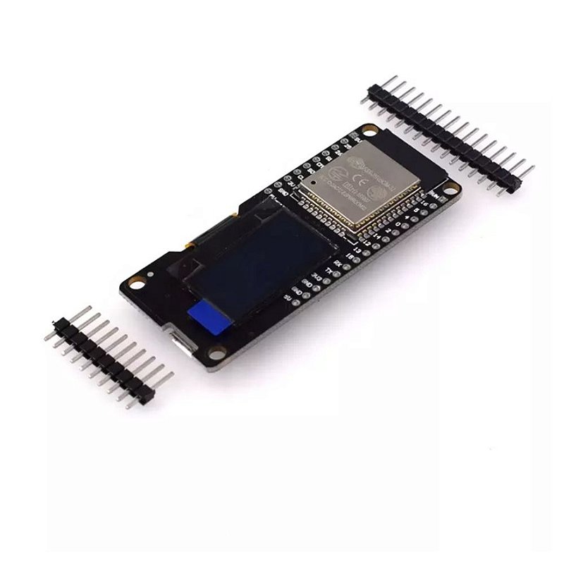 Módulo WiFi ESP32 Bluetooth com Display OLED - HW-724 - Eletrogate - 12 ...