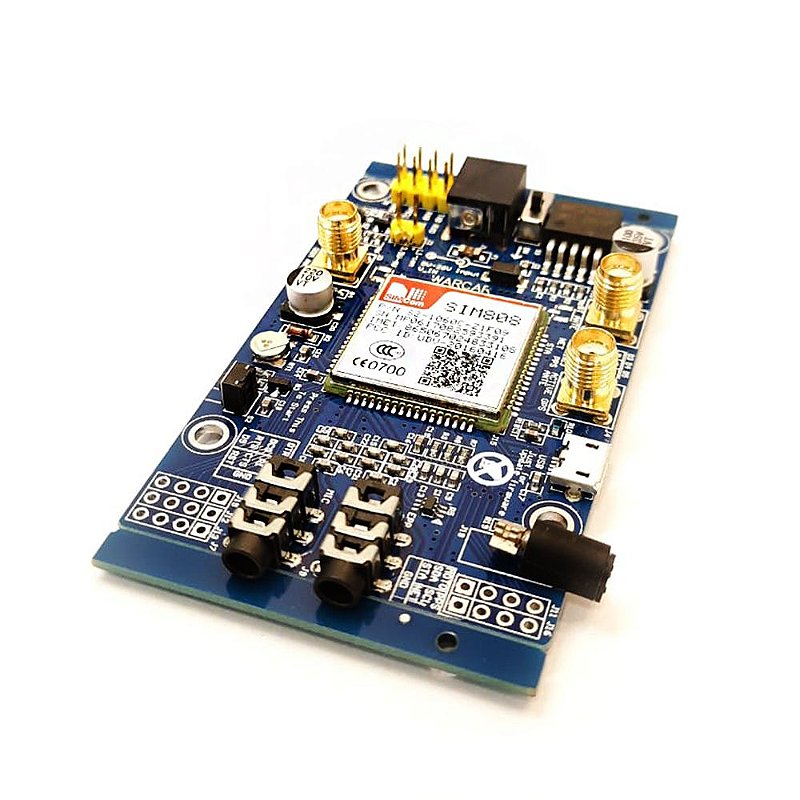 Módulo GSM GPRS GPS SIM808 com Antena - Eletrogate - 12 anos!