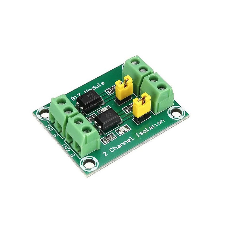Módulo Optoacoplador 2 Canais - PC817 | 06x sem juros e Nota Fiscal ...