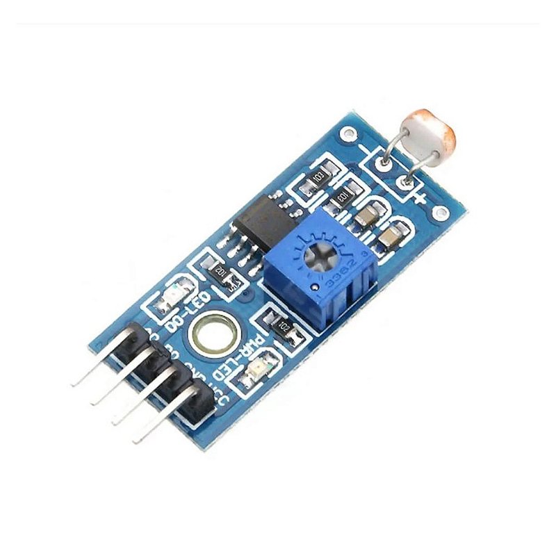 Módulo Sensor de Luminosidade Luz LDR - 4 Pinos - Eletrogate - 12 anos!