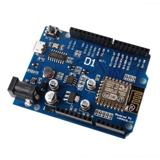 Placa WeMos D1 WiFi - ESP8266 - Eletrogate - 12 anos!