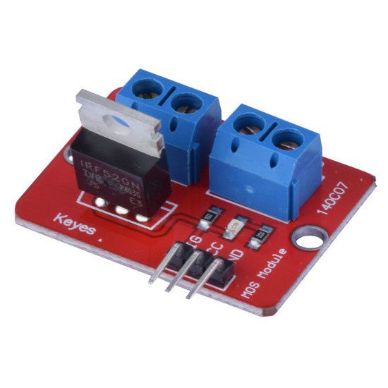 Módulo Mosfet IRF520 - Eletrogate - 12 anos!