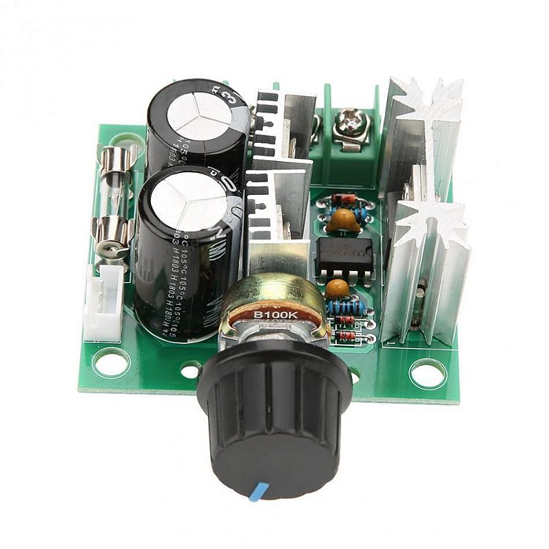 Módulo Controlador PWM de velocidade para motor DC 12V A 40V ...