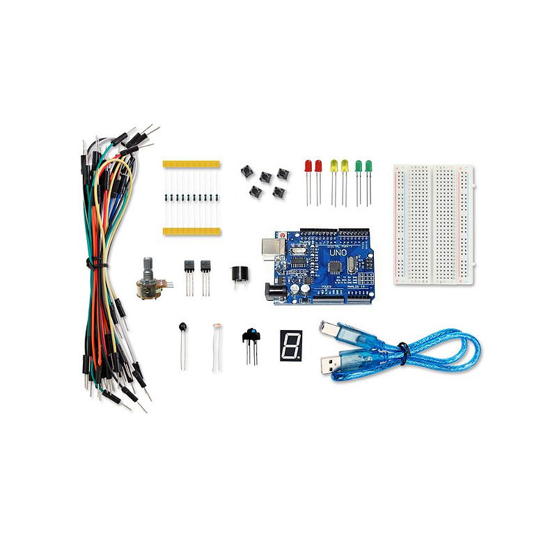 Kit Iniciante para Arduino - Eletrogate - 12 anos!