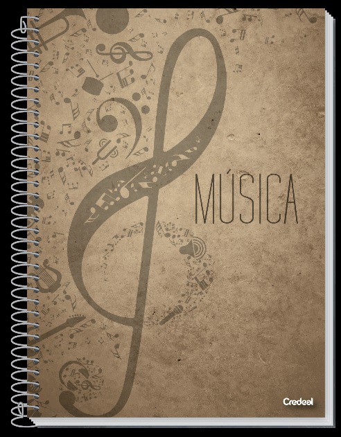 CADERNO DE MUSICA UNIVERSITÁRIO 50 FOLHAS CAPA FLEX - Distribuidora de ...