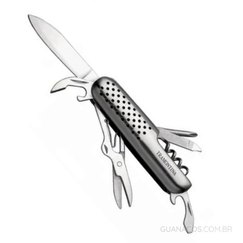 Canivete Para Camping Tramontina 9 Funções - Inox - Guanacos Pastas e ...